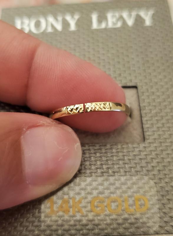 Bony Levy 14K Gold Textured Ring | Nordstromrack