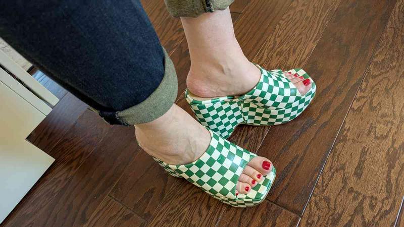 CHASE AND CHLOE Astra Platform Wedge Sandal (Women) | Nordstromrack