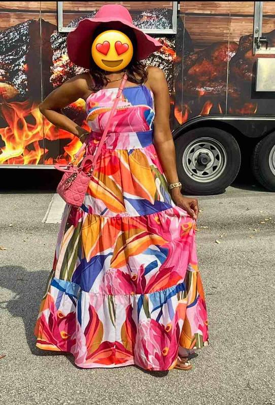 HT360 Collective Tiered Maxi Dress | Nordstromrack
