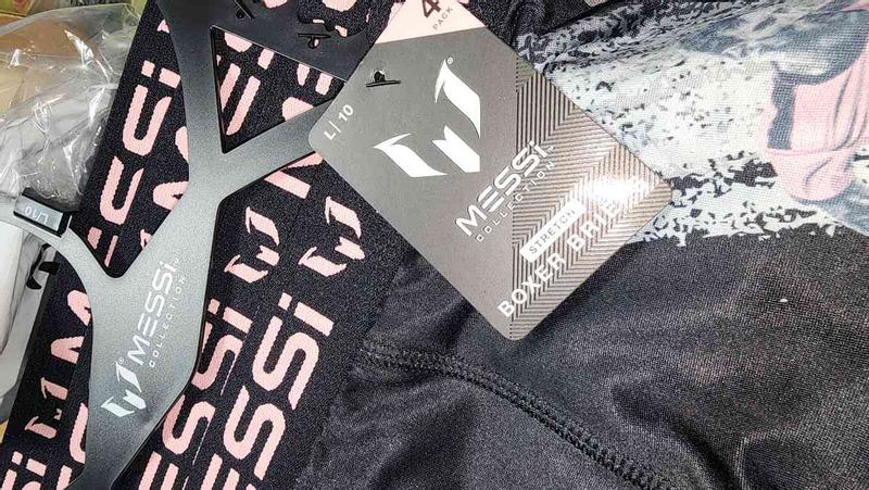 Messi Kids' Assorted 4-Pack Stretch Boxer Briefs | Nordstromrack