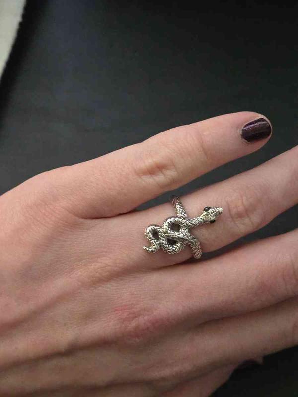 SAMUEL B. Onyx Snake Ring | Nordstromrack