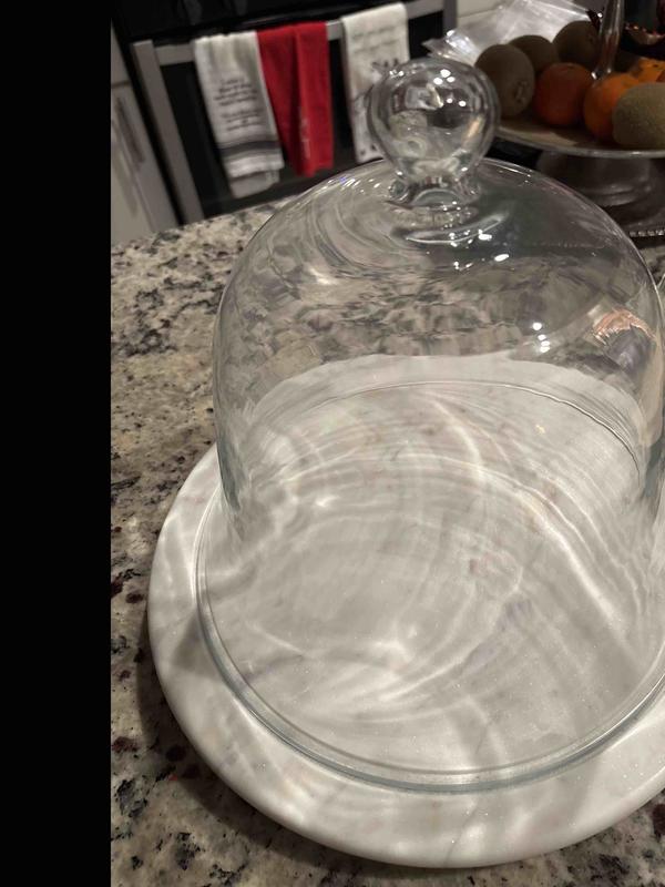 NORDSTROM AT HOME Marble Tray & Glass Dome | Nordstromrack