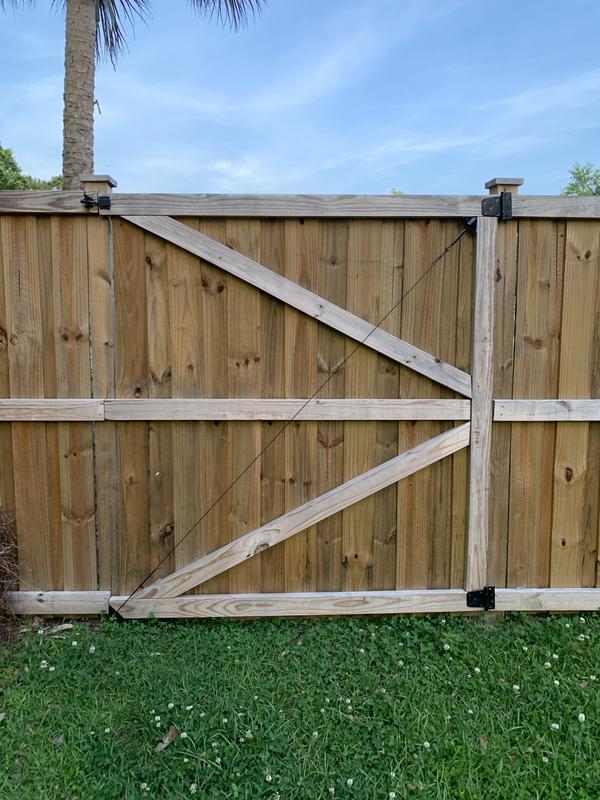 National Hardware 8-1/2-in Zinc Gate Hardware Kit N192-211 at Lowes.com