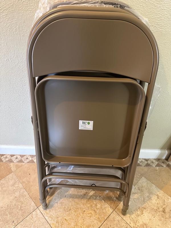 National Public Seating Folding Chair Steel GrayPK4 52 in the Folding ...