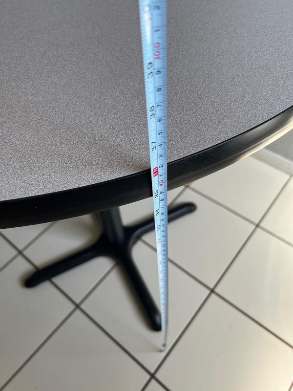 Hampden Furnishings Bennet Grey Nebula Contemporary/Modern Wood Counter ...