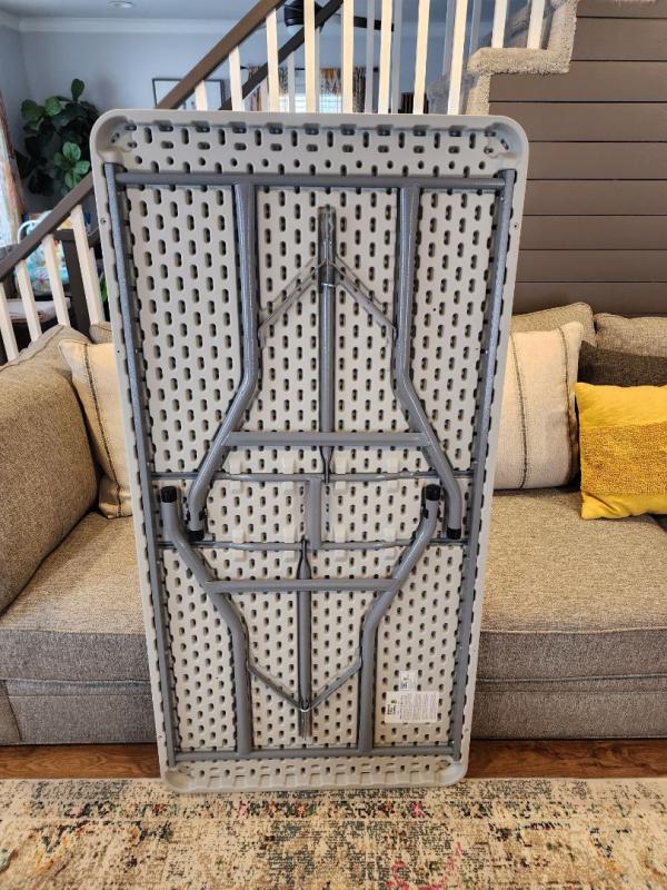 Hampden Furnishings 2.5-ft x 6-ft Indoor or Outdoor Rectangle Plastic ...
