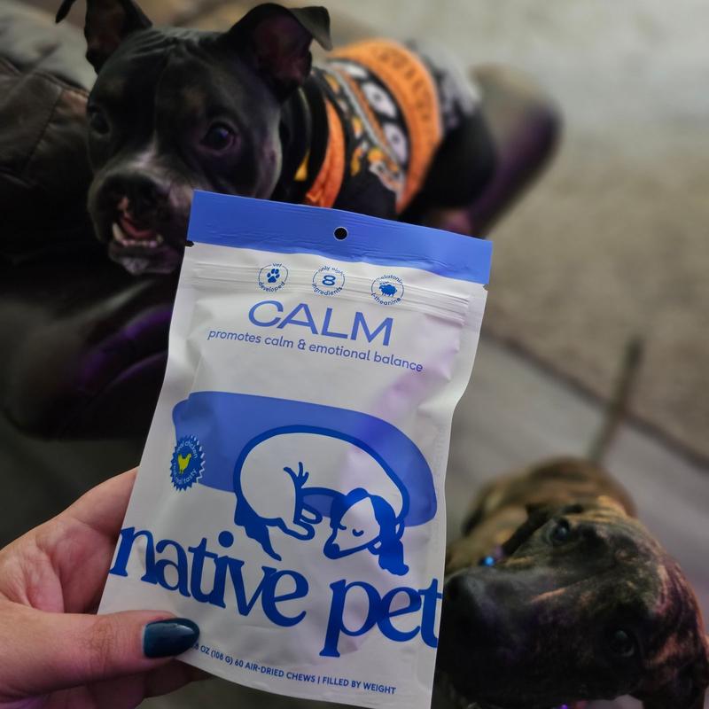 Native Pet Calming Chews for Dogs, 7.6 oz., Count of 120 | Petco
