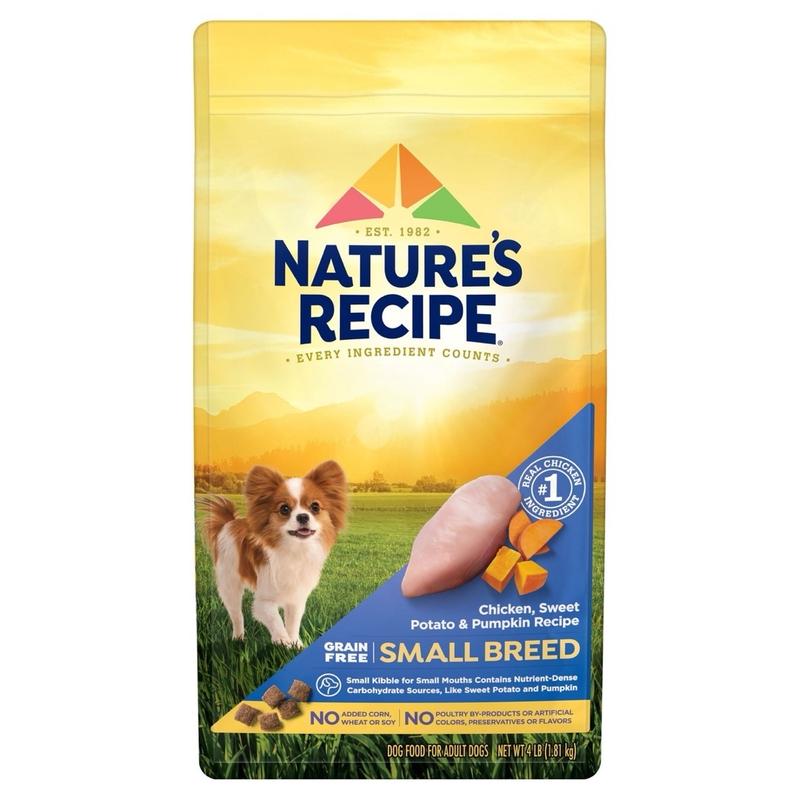 Nature's Recipe Grain-Free Chicken, Sweet Potato & Pumpkin Small Breed ...