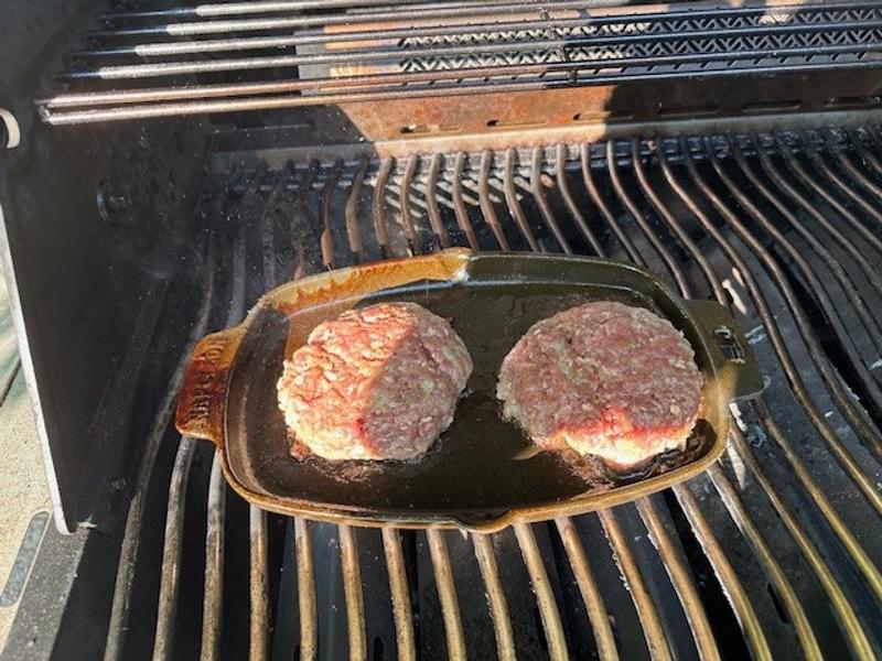 NAPOLEON Grilling Accessories Cast Iron Non-stick Griddle and Pan Set ...