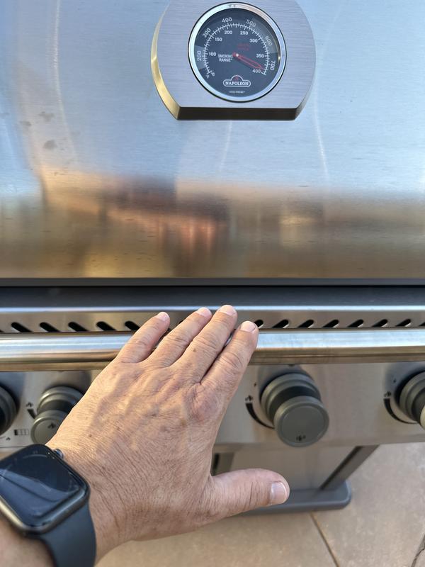 NAPOLEON Rogue Series Stainless Steel 4 -Burner Natural Gas Grill 1 ...
