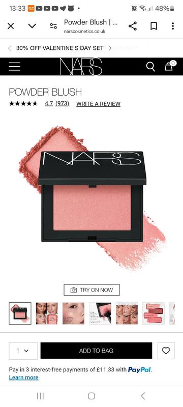 NARS Blush - Macy's
