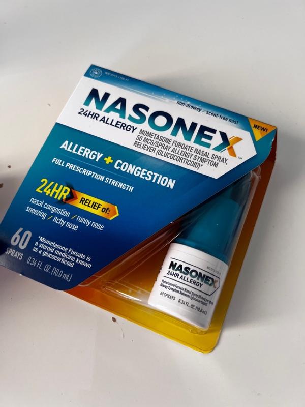 Nasonex Nasal Spray Nasonex Spray For Allergic Rhinitis Stock Image