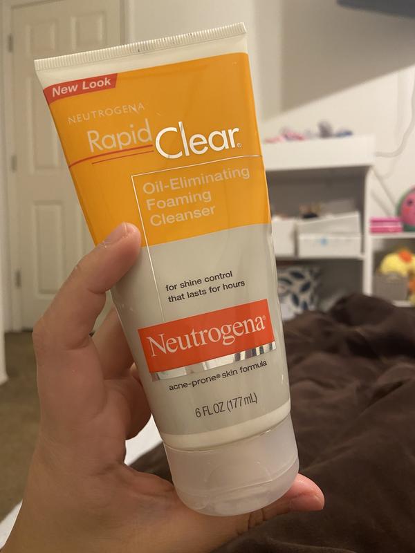 Neutrogena oil eliminating foaming cleanser store