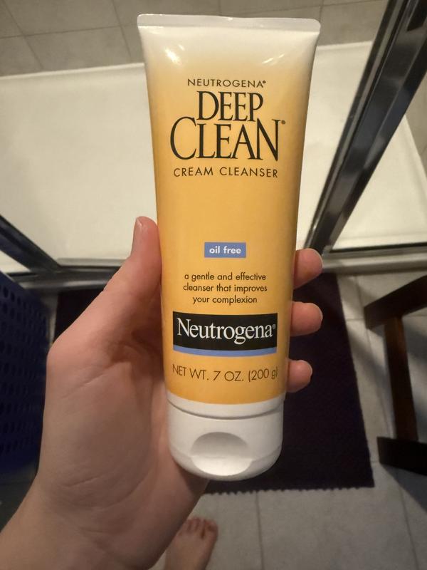 Deep Clean Cream Cleanser Neutrogena