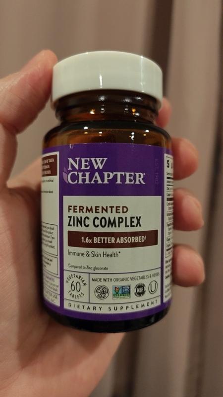 Zinc Vitamin Zinc For Acne, 100 Tablets (2580) | Puritan's Pride