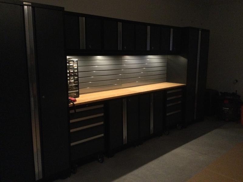 NewAge Products Bold Series 12 pc. Cabinet Set with Tool, Base, Wall ...