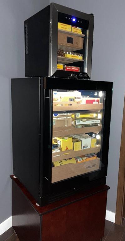 Newair 840 Count Electric Cigar Humidor, Built-in Humidification System ...