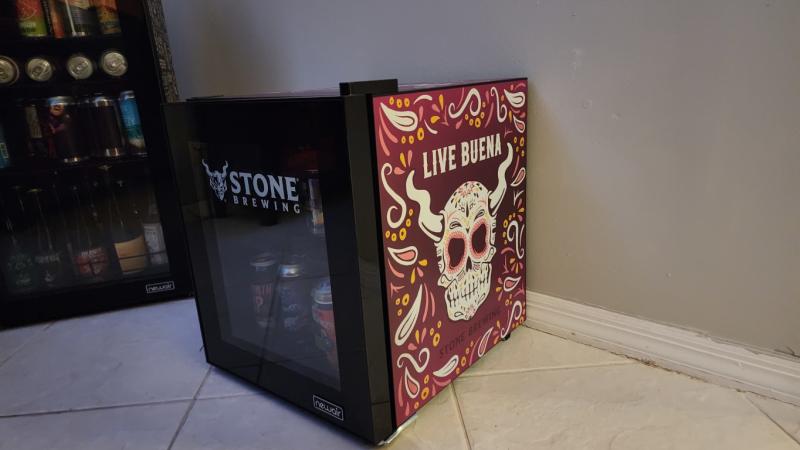Newair Stone Brewing Live Buena Beverage Refrigerator and Cooler, 60 ...