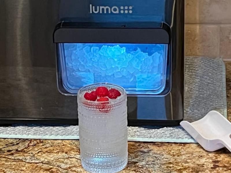 Luma Comfort Luma Nugget Countertop Ice Maker, 44 lbs in 24 hours ...