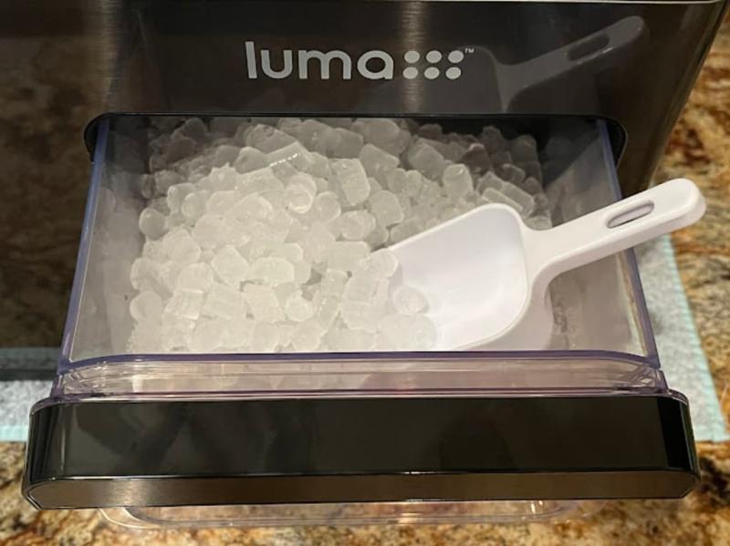 Luma Comfort Luma Nugget Countertop Ice Maker, 44 lbs in 24 hours ...