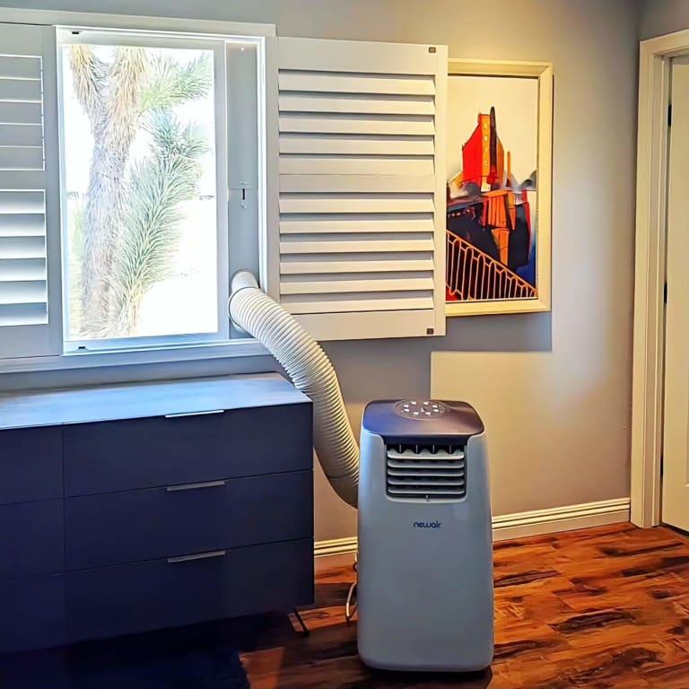 Newair Portable Air Conditioner and Heater, 14,000 BTUs (8,500 BTU, DOE ...