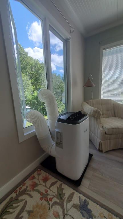 Newair 14,000 BTU Dual Hose Portable Air Conditioner and Heater (8,000 ...