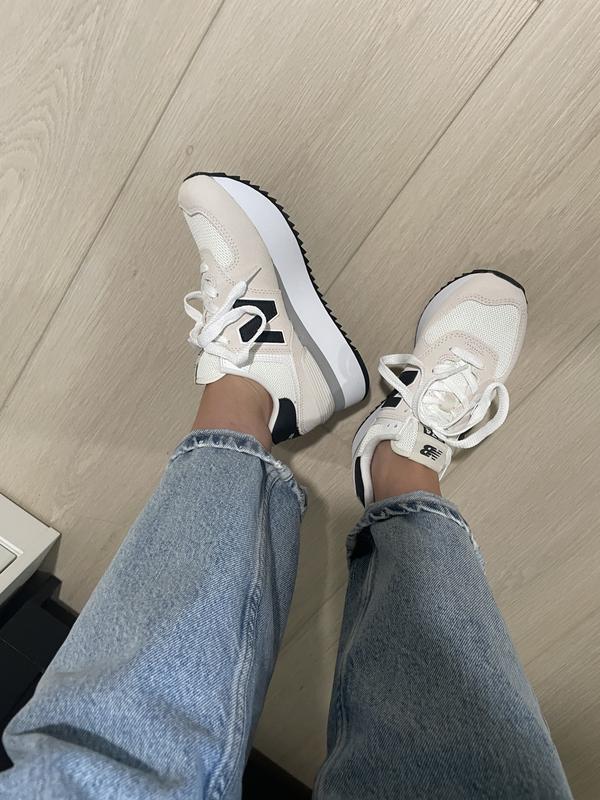 New Balance 574+ Suede/Mesh Shoe - Women's - Footwear