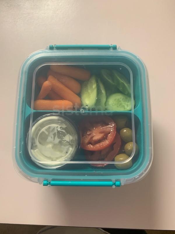Sistema Lunch Stack Square To Go 4.9-Cup Food Storage Container - Macy's