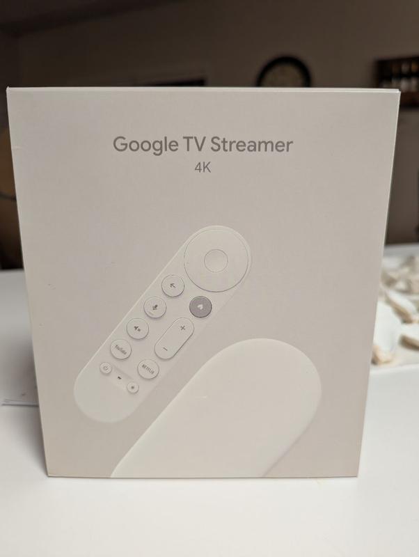 Google TV Streamer (4K) + Google TV Streamer Voice Remote GA05662-US at ...