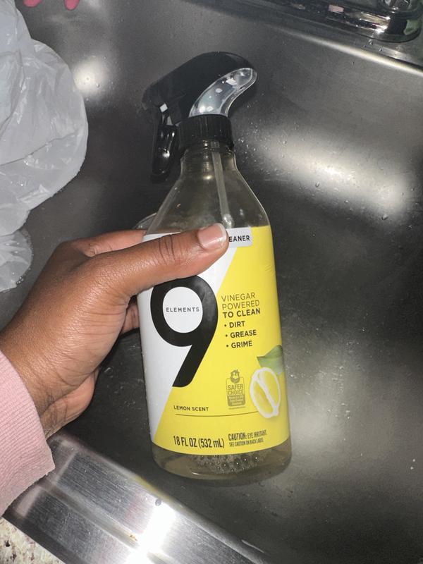 9 Elements 18 -fl oz Lemon Disinfectant Liquid All-Purpose Cleaner in ...