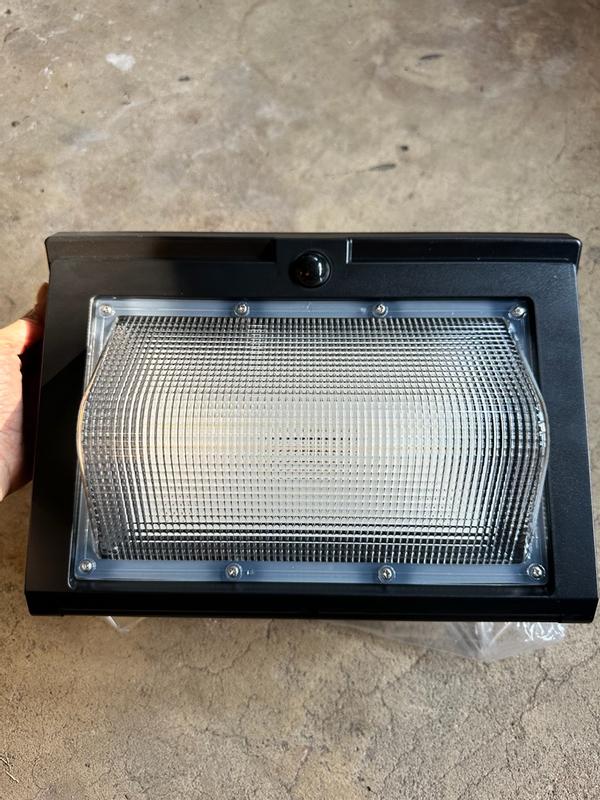 Westinghouse 120 -Watt EQ Black Solar LED Outdoor Motion-Activated Wall ...