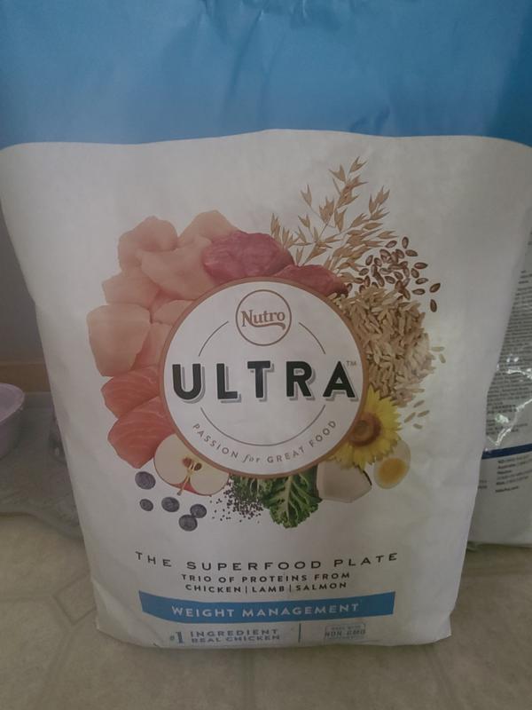Nutro Ultra Weight Management Chicken, Lamb & Salmon Adult Dry Dog Food ...