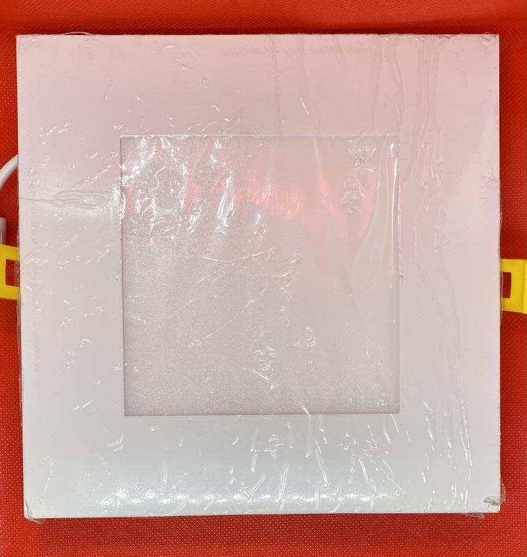 NUWATT White 6-in 1200 -Lumens Switchable white Square Dimmable LED ...