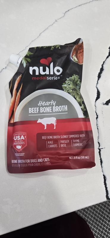 Nulo MedalSeries Bone & Beef Broth Wet Dog & Cat Food, 2 oz., Case of ...