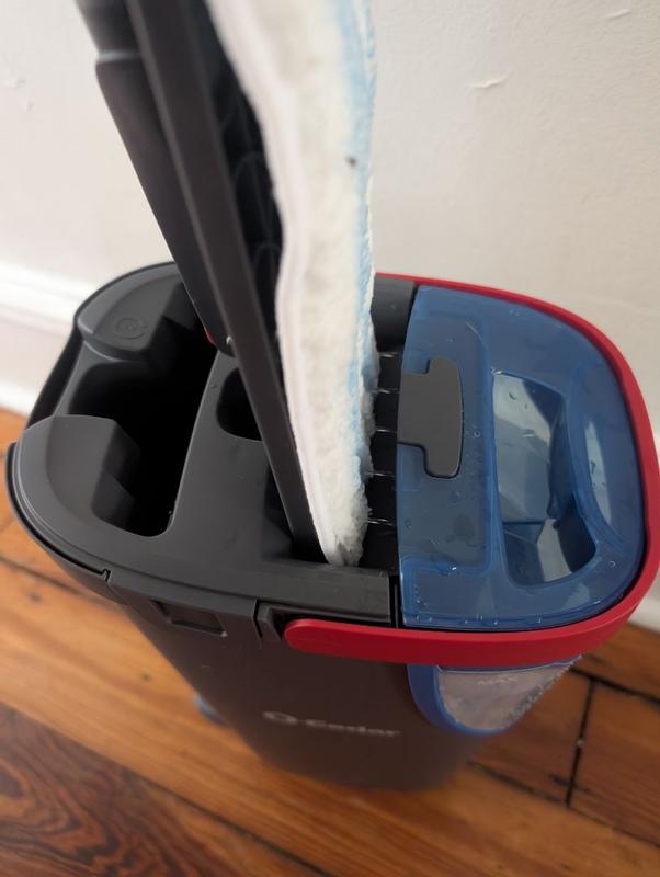 O-Cedar H2prO 2-Tank Wringing Chamber System Microfiber Sliding Flat ...