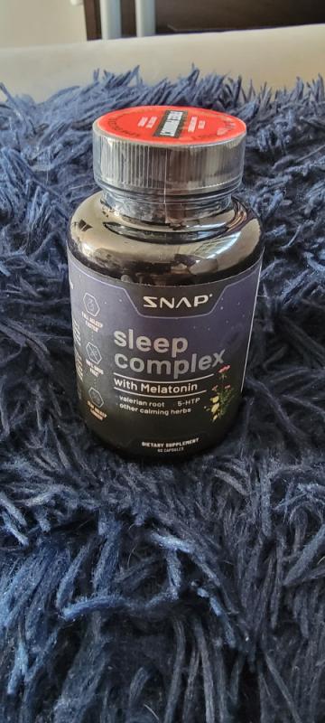 Snap Supplements Sleep Complex with Melatonin - 60 Capsules - Macy's