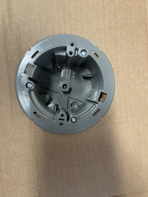 Southwire Smart box 1 -Gang Polycarbonate Old work Round Electrical Box ...