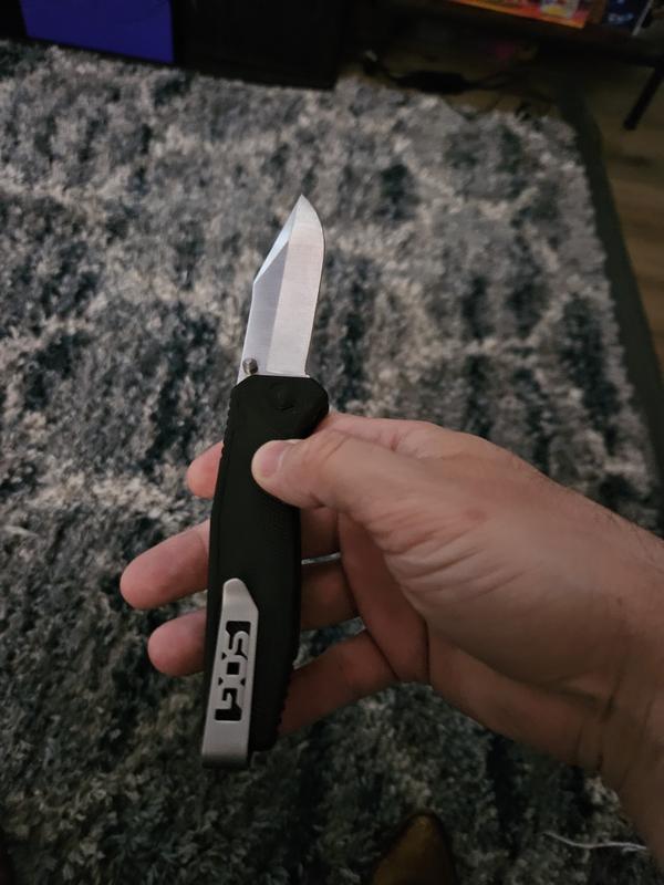 SOG 3.5 in. Flare Knife, Satin, Straight at Tractor Supply Co