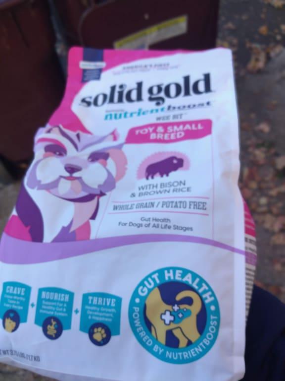 Solid Gold Nurtientboost Wee Bit Bison Dry Dog Food, 3.75 lbs. | Petco