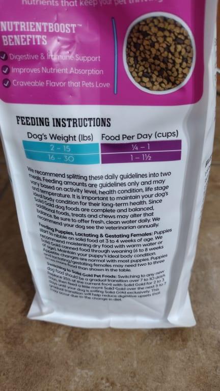 Solid Gold Nutrientboost Mighty Mini Chicken Grain & Gluten Free Dry Dog Food, 3.75 lbs. | Petco