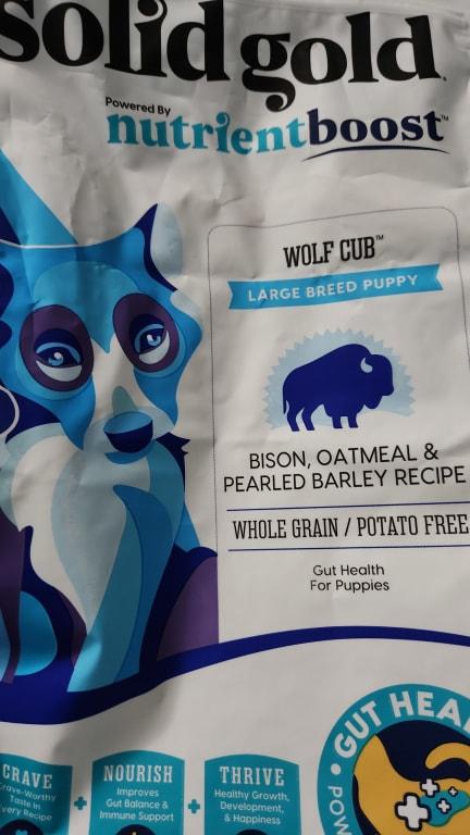Solid Gold Nutrientboost Wolf Cub Bison PY Dry Dog Food, 22 lbs. | Petco