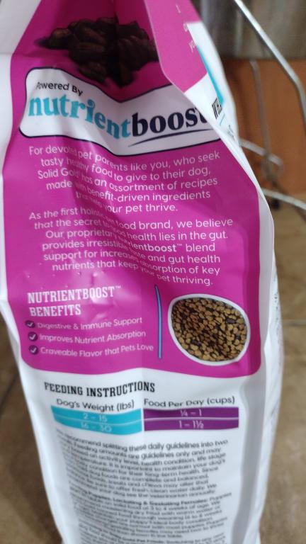 Solid Gold Nutrientboost Mighty Mini Chicken Grain & Gluten Free Dry Dog Food, 3.75 lbs. | Petco