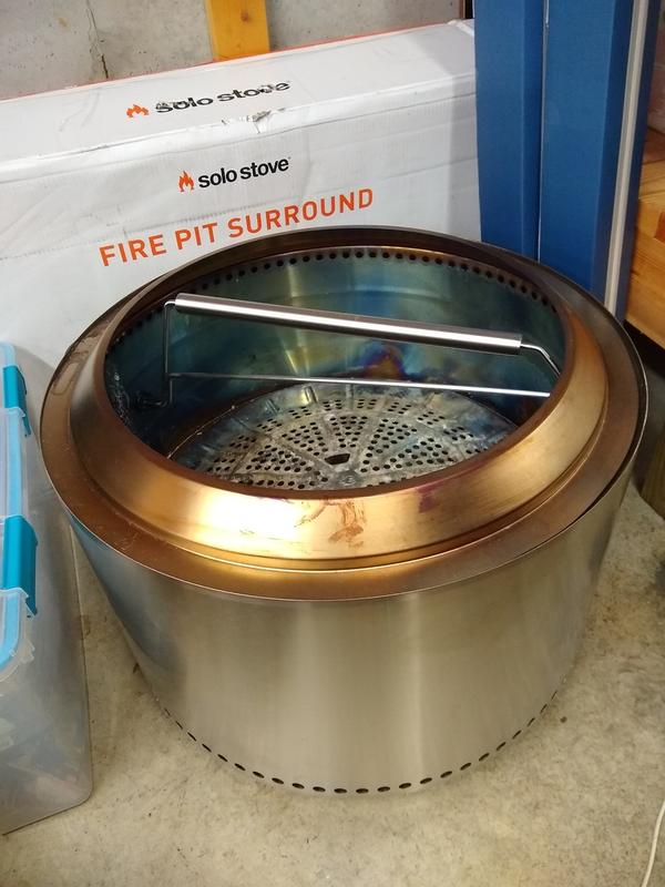 Solo Stove Stainless Steel Stainless steel Fire Pit Handle in the Fire ...