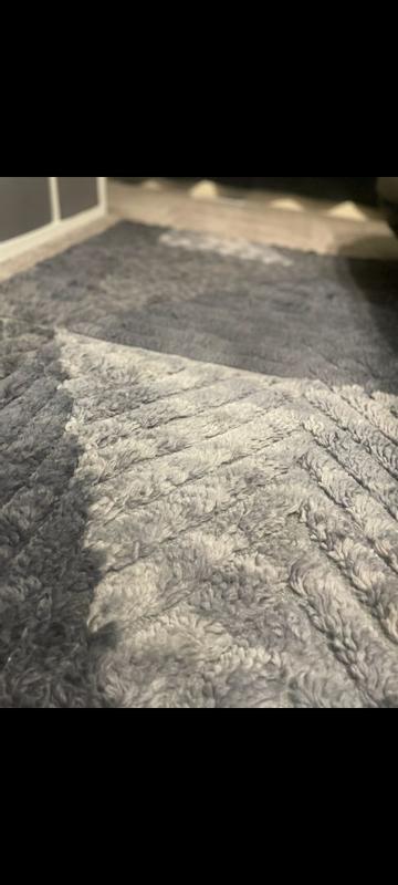 Solo Rugs Solid 3 x 5 (ft) Knotted Wool Gray Rectangular Indoor ...