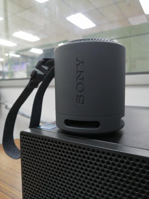Sony XB100 Compact Bluetooth Speaker - Light Gray - Macy's