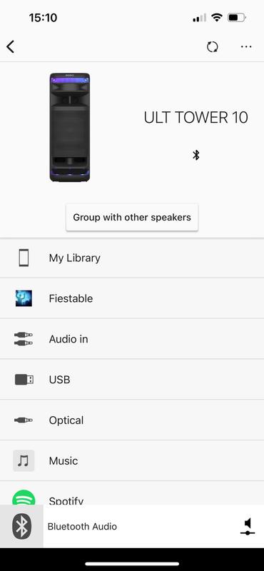 Sony ULT TOWER 10 Party Speaker - SRSULT1000 (Black) - Macy's