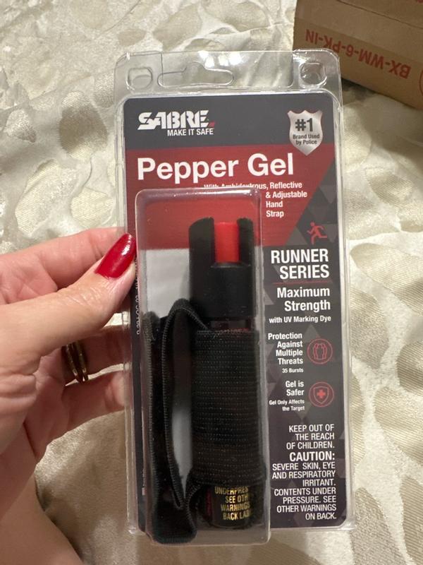 Sabre Runner Pepper Gel with Adjustable Hand Strap at Tractor Supply Co