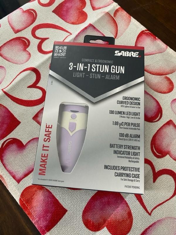 SABRE 130-Lumen 3 Modes LED Miniature Spotlight Flashlight with ...