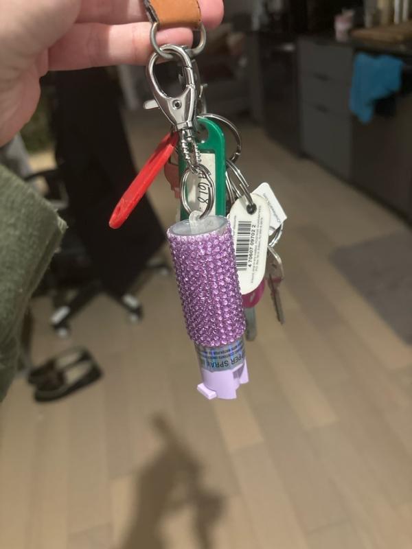 SABRE Jeweled Pepper Spray- Pink KR-J-PK-02 at Lowes.com