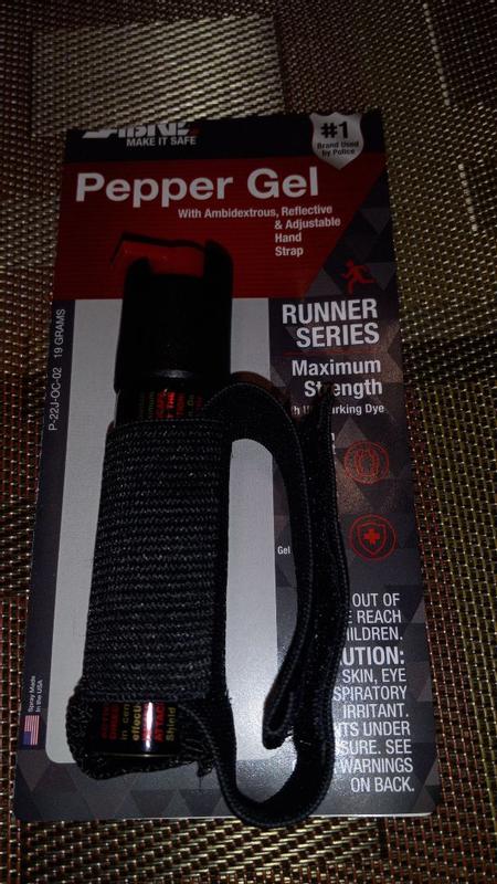 Sabre Runner Pepper Gel with Adjustable Hand Strap at Tractor Supply Co